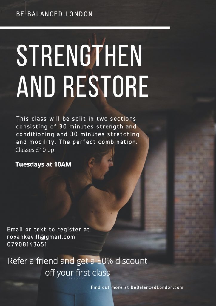 Be Balanced London – Strength | Flexibility | Balance